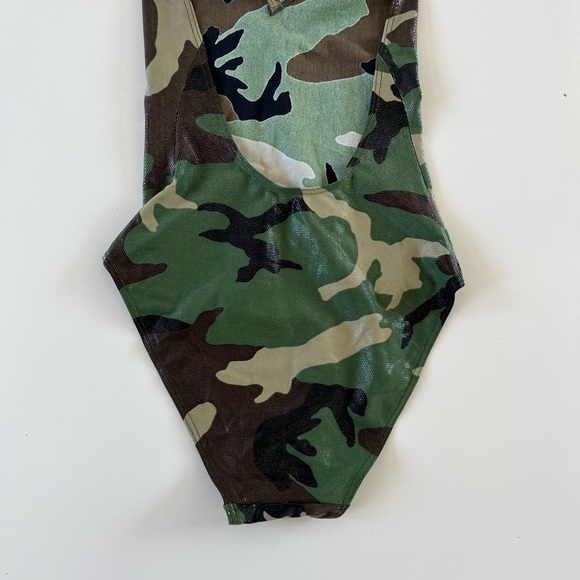 Dior | Swim | Auth Vtg Dior Camo One Piece Swimsuit W Original Tags ...